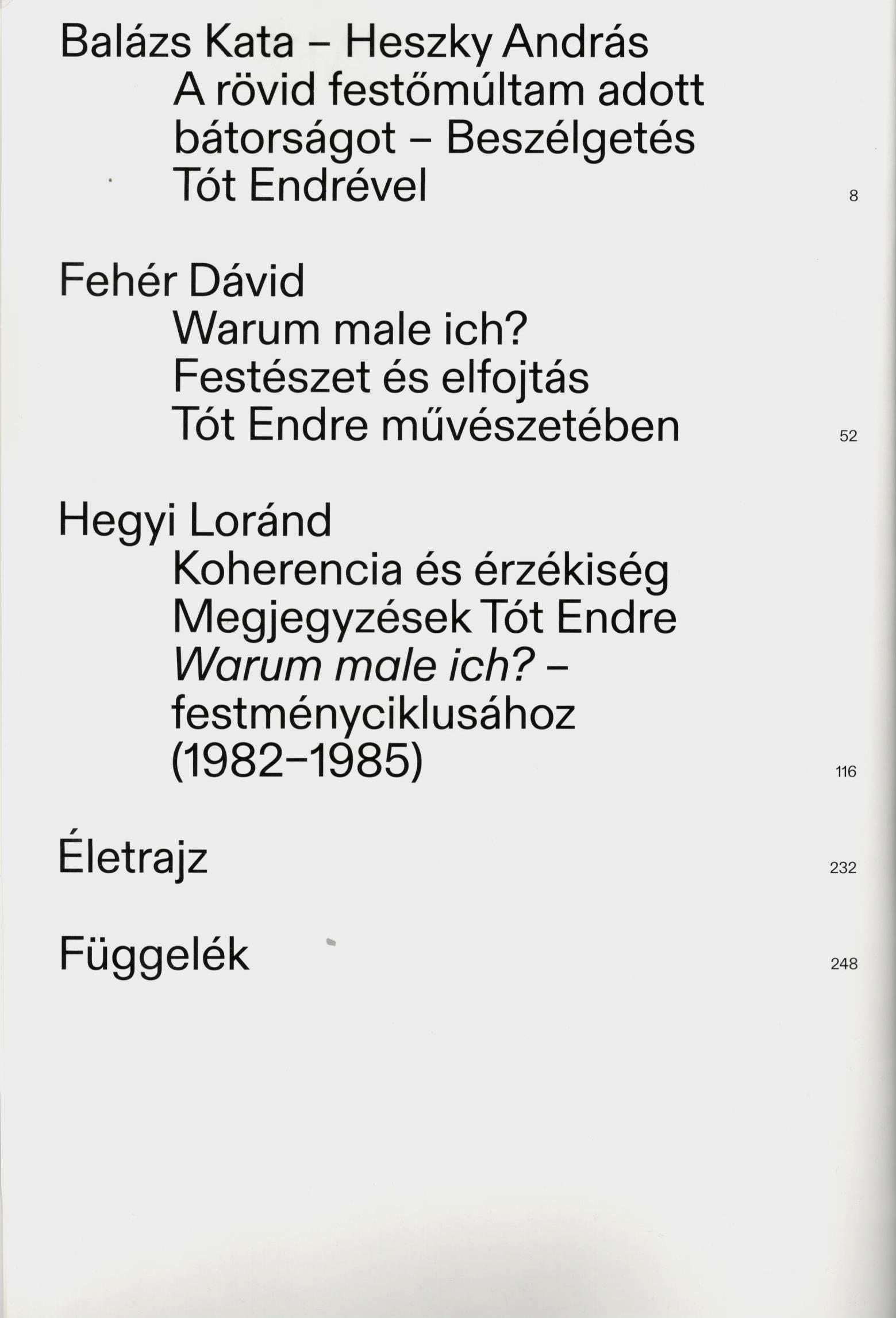 Endre Tót: Warum male ich? – ISBN+